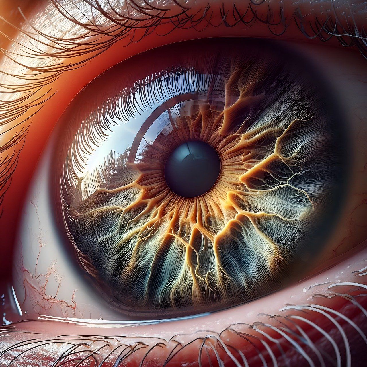 There’s definitely an ANCIENT REFLECTION on the EYE! (Woten, Jesus ...